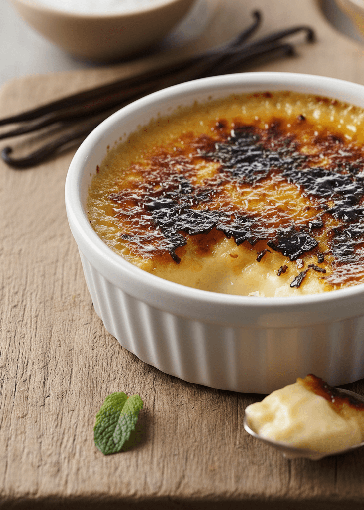 Crème brûlée classique – Divertissement culinaire